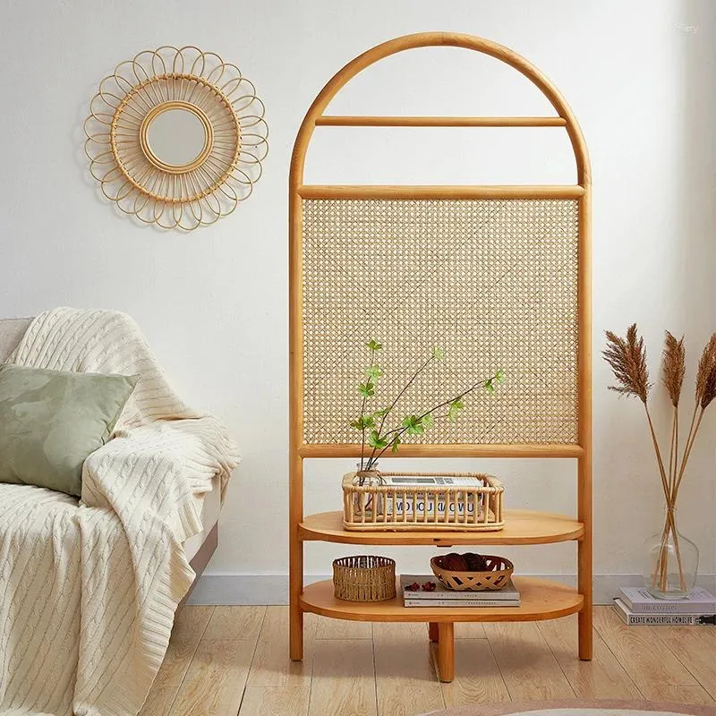 DHgate.com:Decorative Wood Rattan Woven Living Room Screen Wall ...