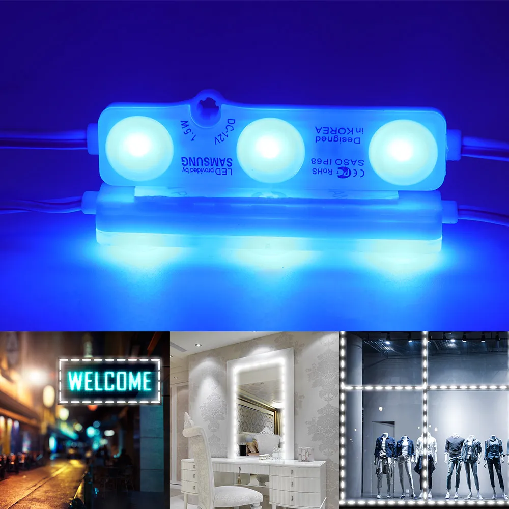 LED PCB Module Lighting 3 SMD 5630 LEDs DC 12V IP68 Waterproof from Dhgate LED Modules - price 29.42