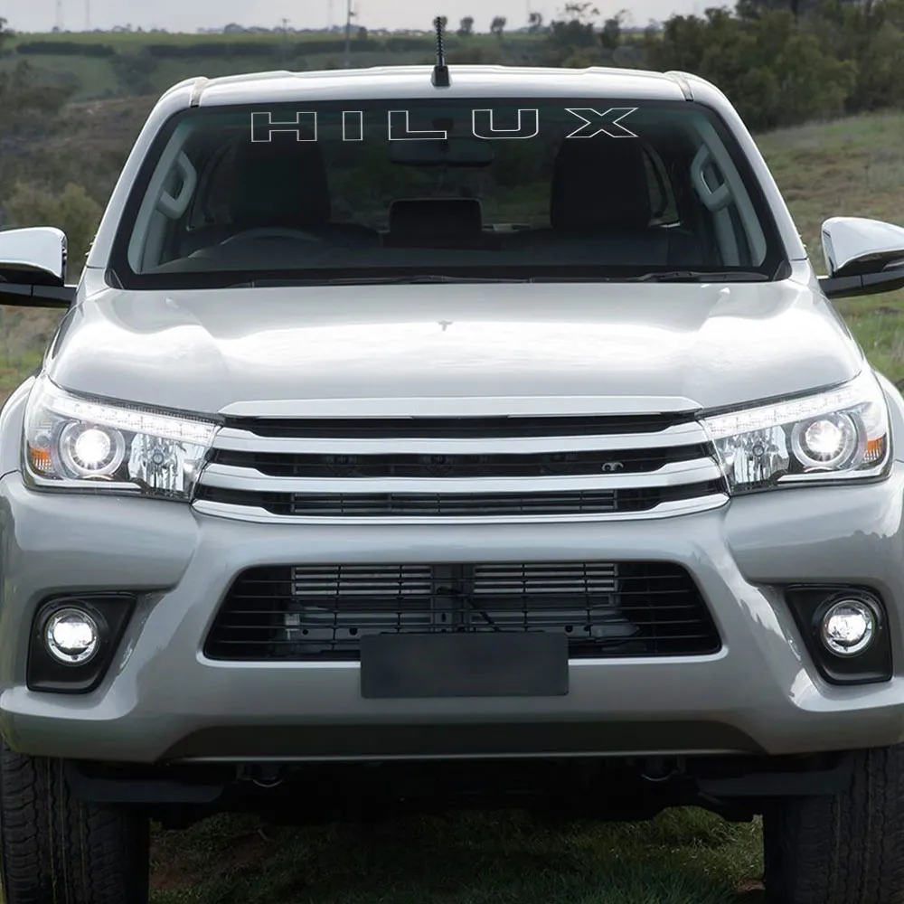 Car Windshield Stickers For Toyota Hilux: Truck Graphics Logo Vinyl ...