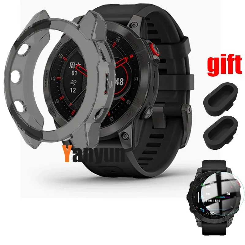 Garmin Epix Gen 2 Case & Screen Protector - Full Coverage TPU Shell ...
