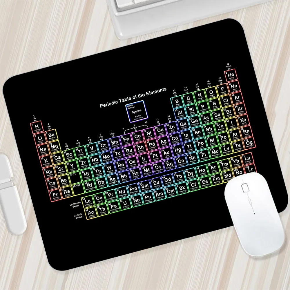 Periodic Table Of The Elements Small Mouse Pad Gaming... From Ddmylucky ...