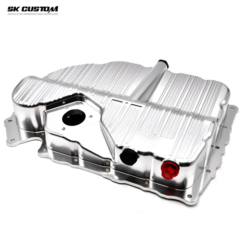 DHgate.com:Forged Aluminum Alloy Oil Pan, Black, Compatible with ...