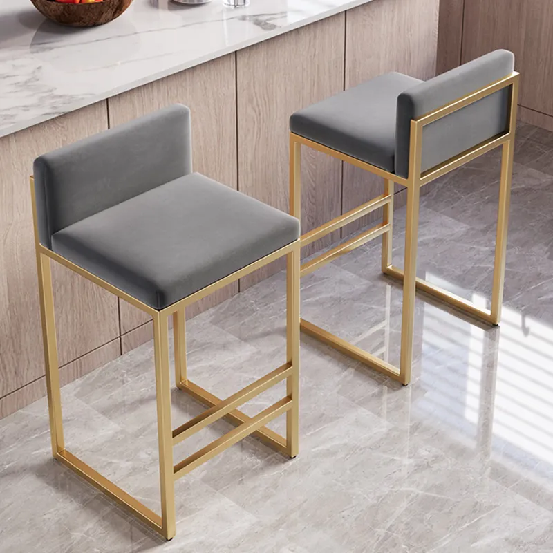 Luxury Nordic Bar Stool - Stylish High Chair for Kitchen Counter and ...