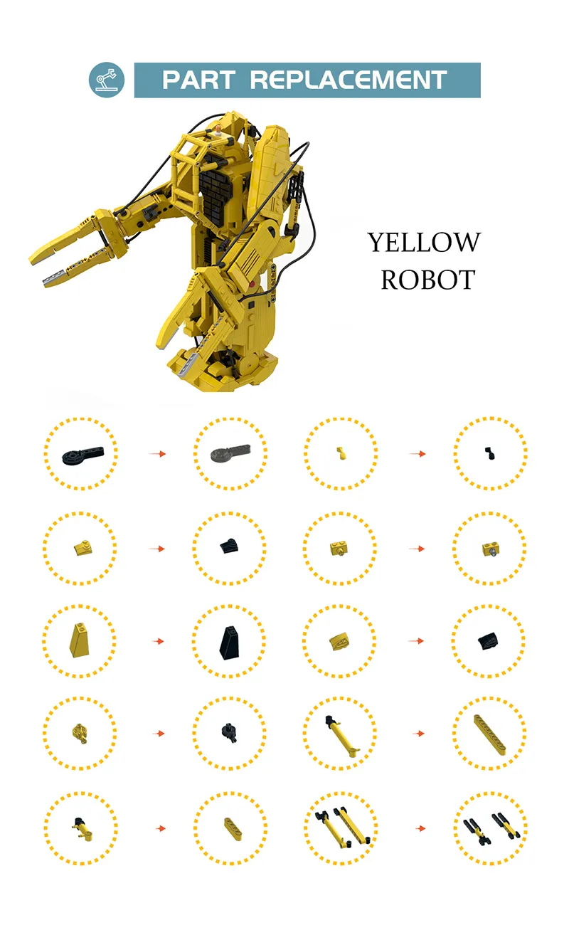Ripley's Powerloader Robot Building Blocks Kit, DIY Alien Mechanical ...