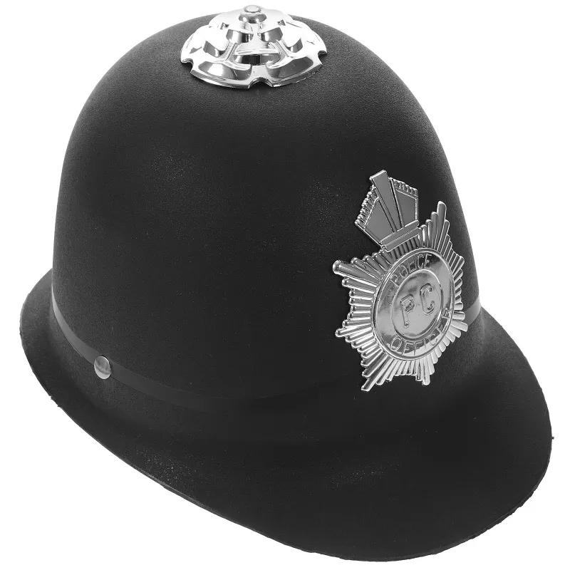 England Police Hat Bobby Adult and Kids Policeman Cap with Badge for ...