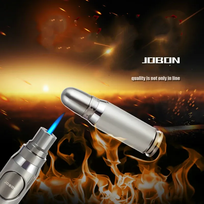 DHgate.com:JOBON Windproof Refillable Butane Gas Lighter, Jet Blue ...