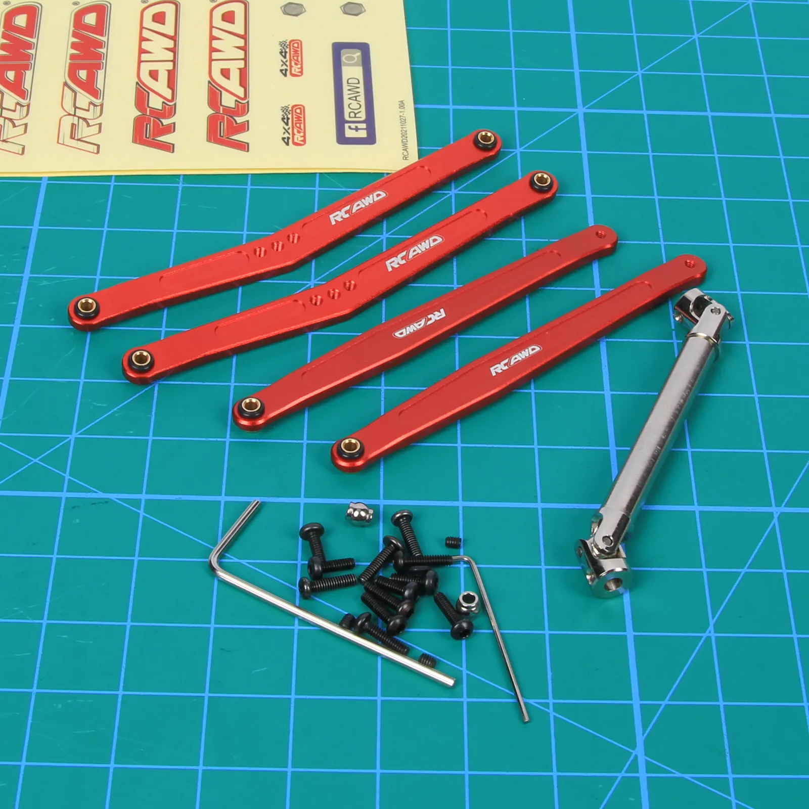 DHgate.com:FMS EAZYRC Roc Hobby FCX24 1/24 Alloy Extended Linkage ...