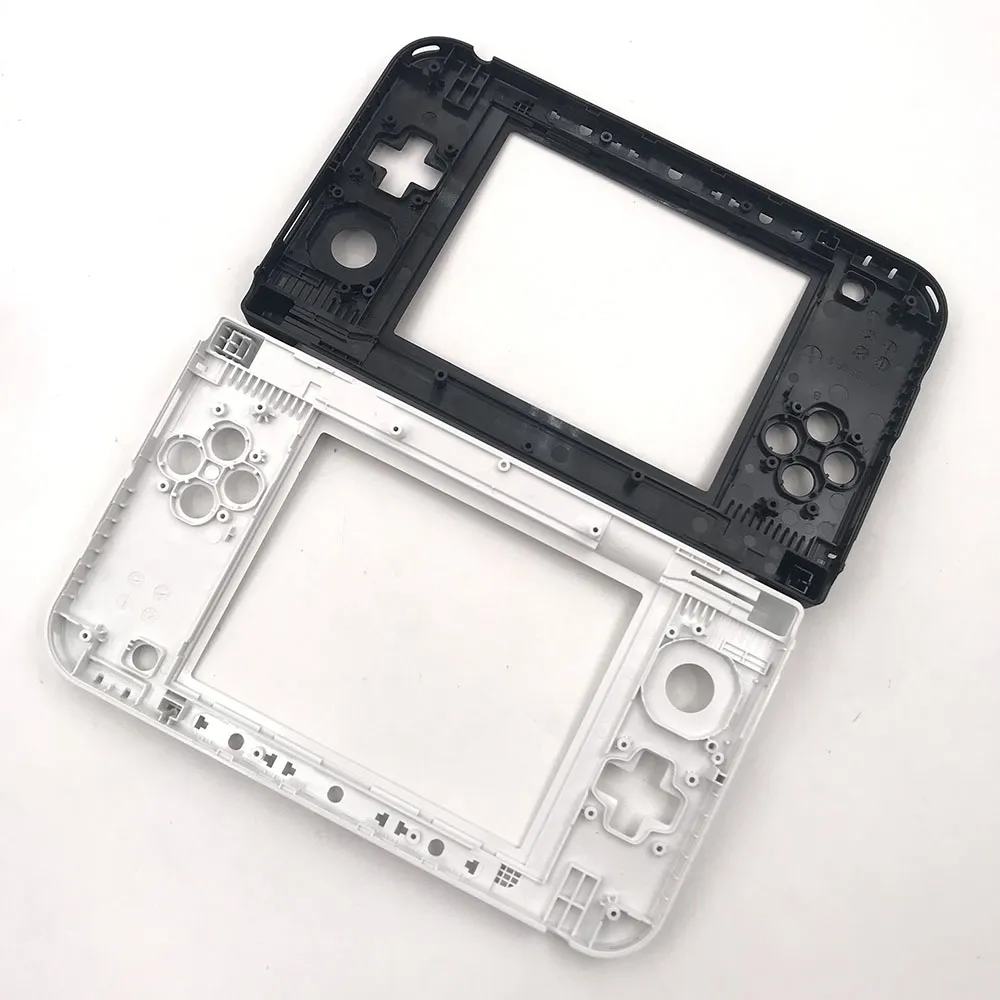 3DS XL Game Console Replacement Shell: Sturdy ABS Middle Frame Bottom ...