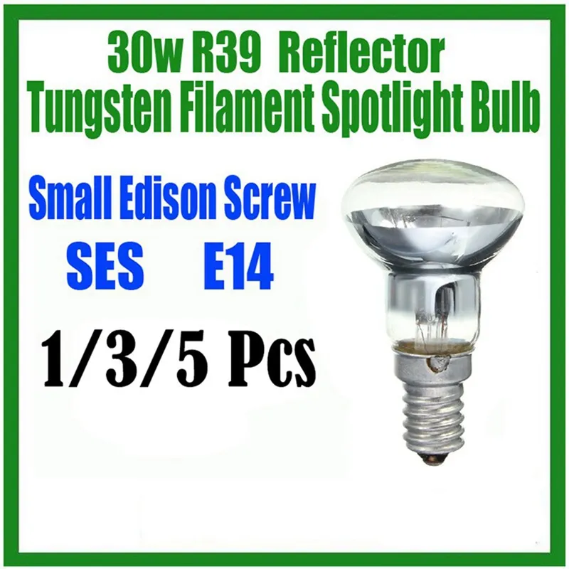 Replacement Lava Lamp E14 R39 30W Incandescent Clear Reflector ...