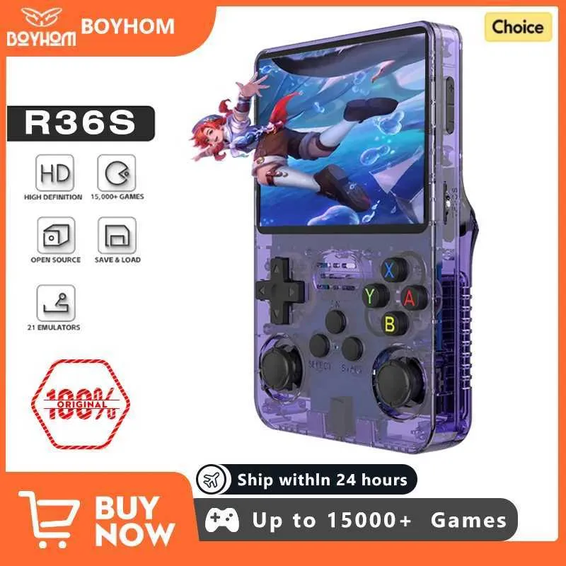Portable Pocket Game Player: Retro Handheld Console with 128G & 64GB ...