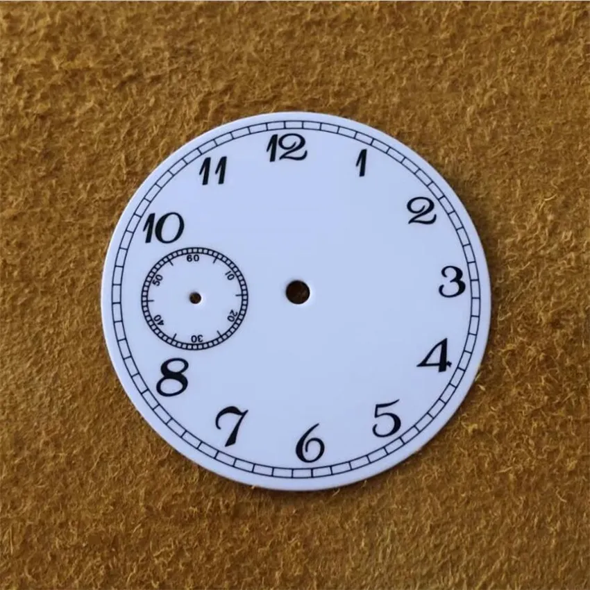 37mm Enamel Watch Dial Plate, Fits ETA 6497/ST3600 Manual Mechanical ...