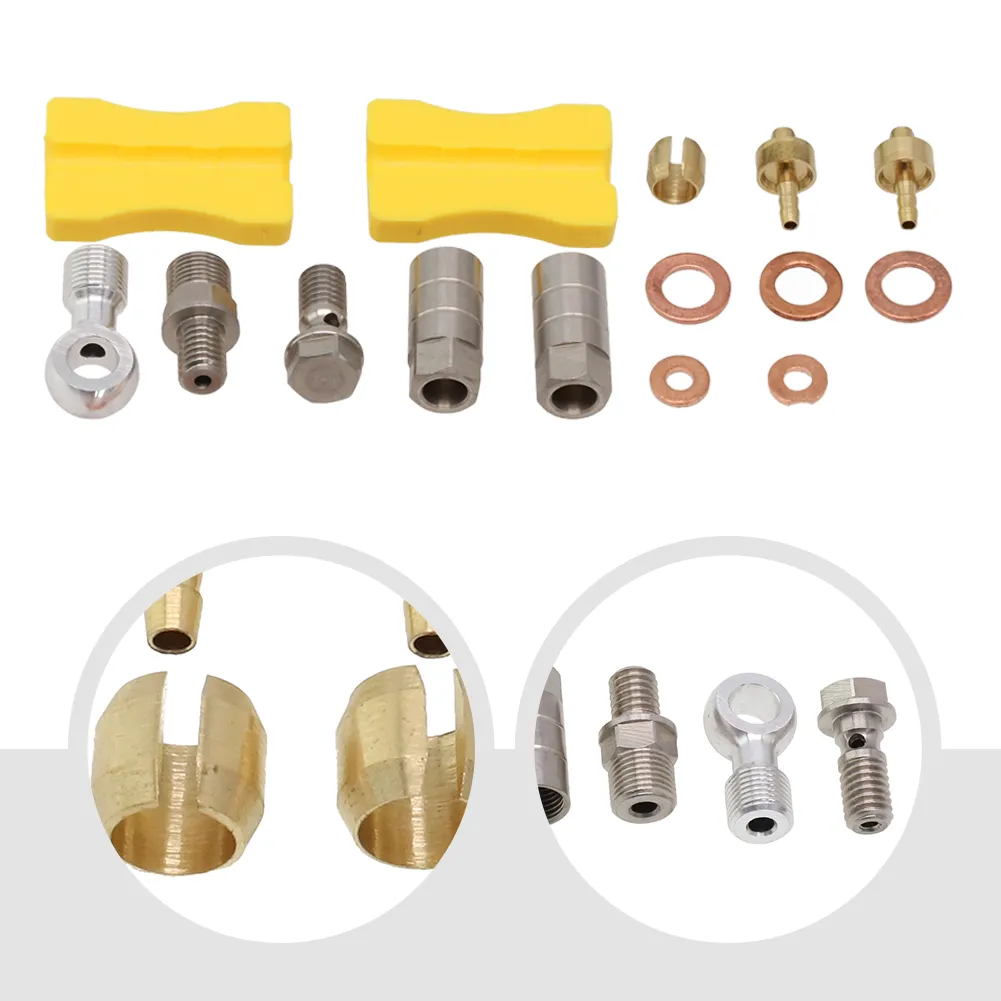 Banjo Connector Kit Hydraulic Disc Brake Parts for BH90 SRAM Hope ...