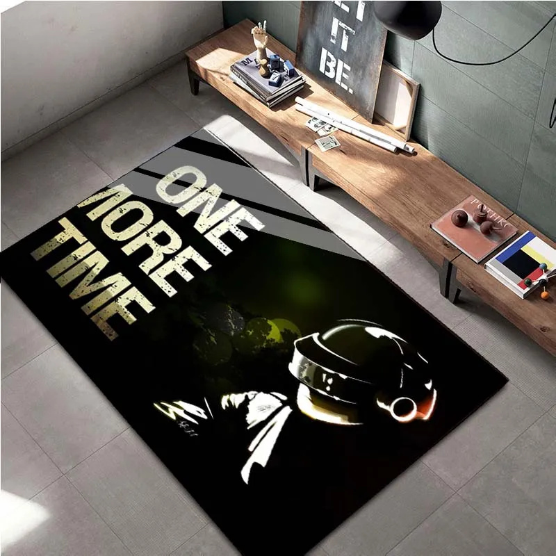 15 Sizes 3D DJ Music Daft Punk Area Rug, Carpet for Living Room Bedroom ...