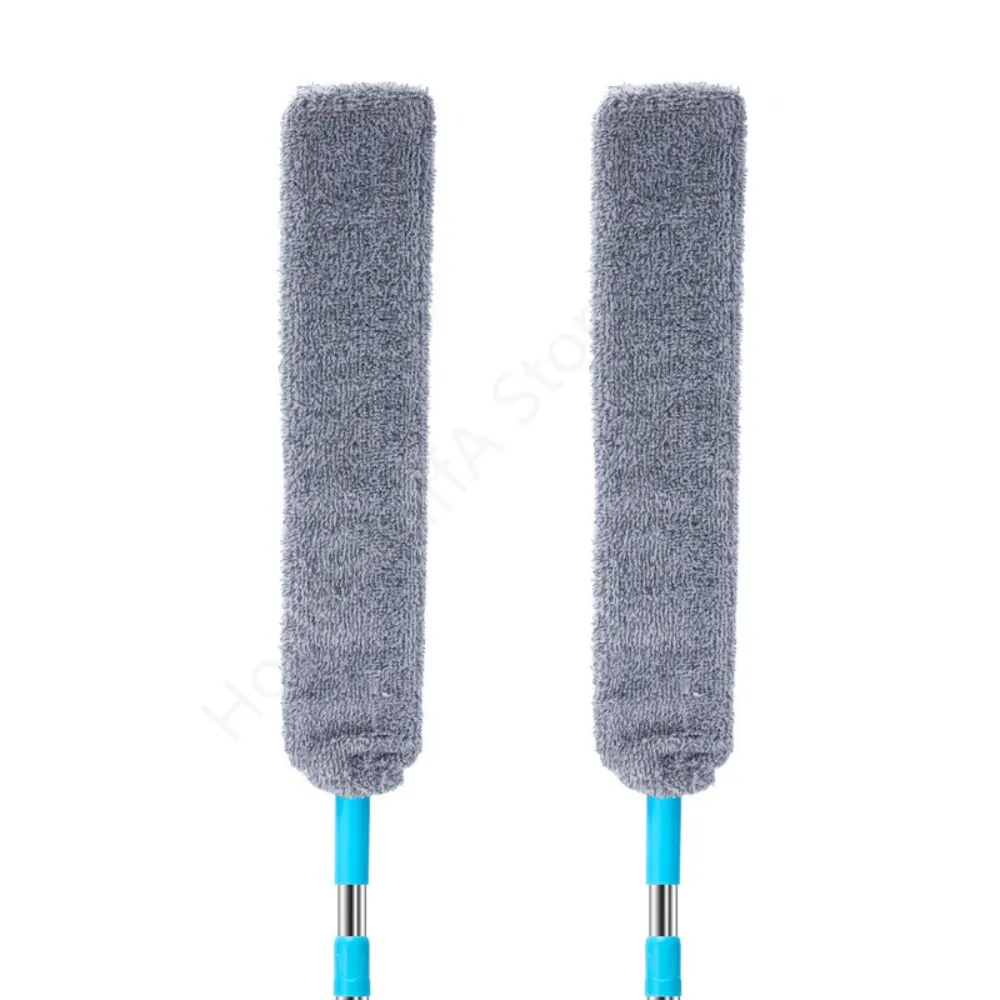 Dusty Brush Retractable Gap Cleaning Tool with Microfiber Cloth Cover ...