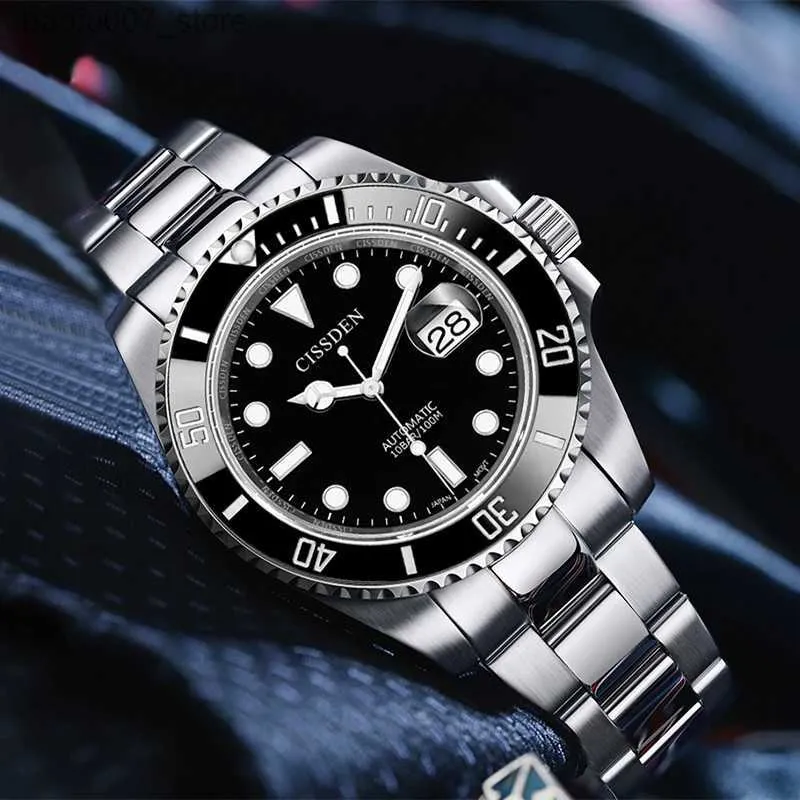 DHgate.com:Wristwatches 2023 New CISSDEN Diving Mens Mechanical es Automatic For Men NH35A ...