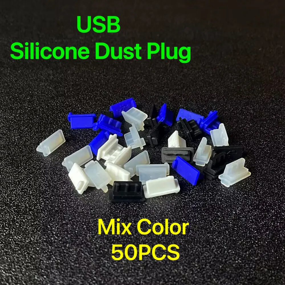 USB Dust Plug Charger Port Cover Cap Female Jack Interface Universal ...