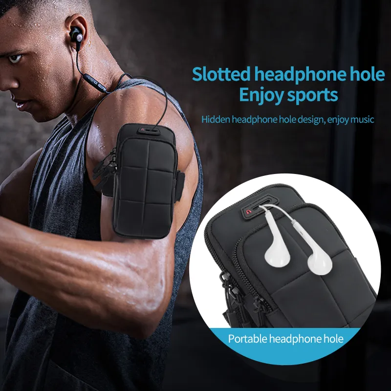 Running Phone Holder Armband Waterproof for Phones up to 6.9 Inches ...