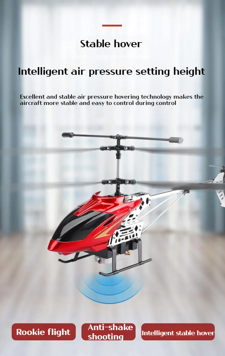 50cm Wifi FPV RC Helicopter With 4K Camera, 3.5ch Alloy Shop Height ...