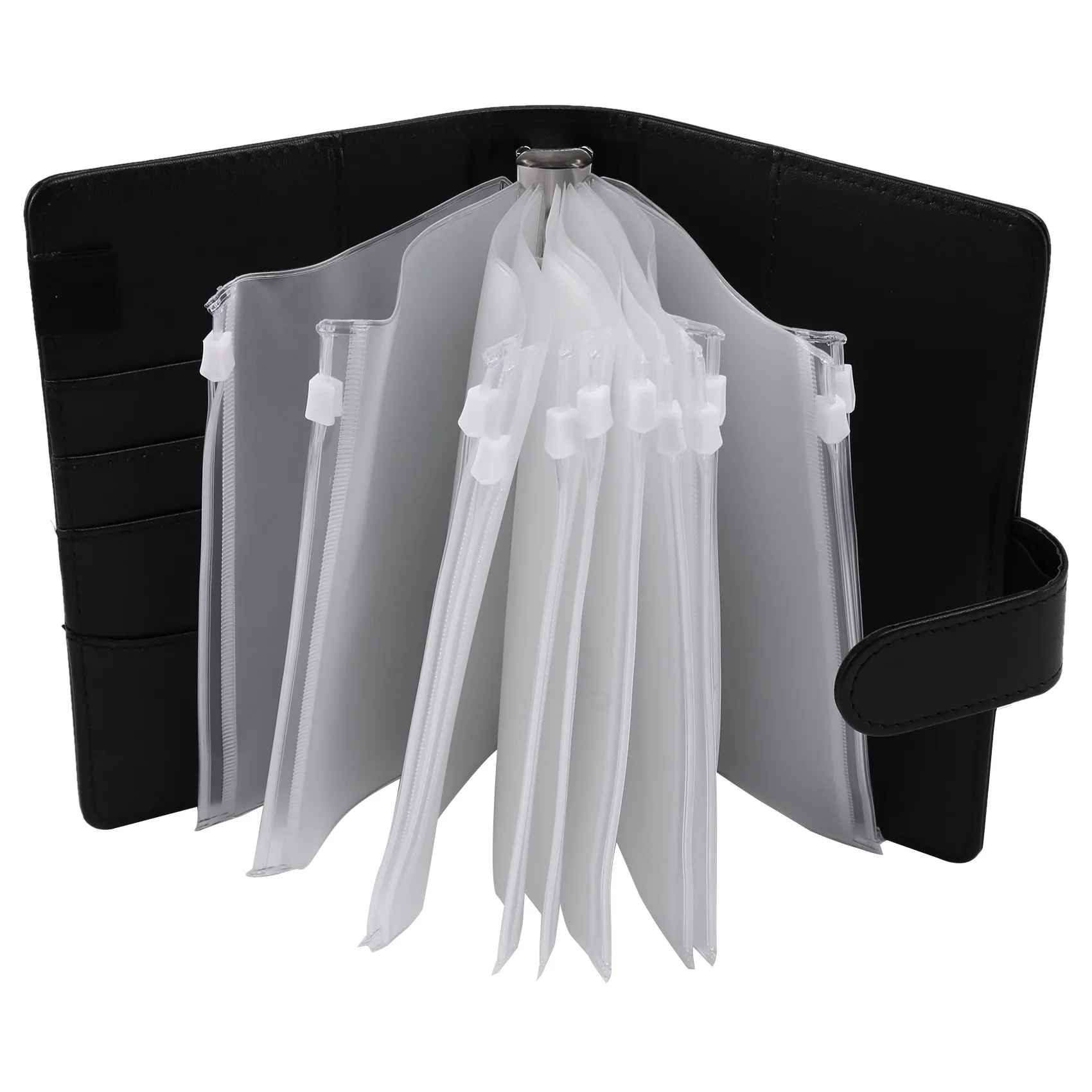 Transparent Plastic A6 Binder Envelopes, Waterproof Cash Budget ...