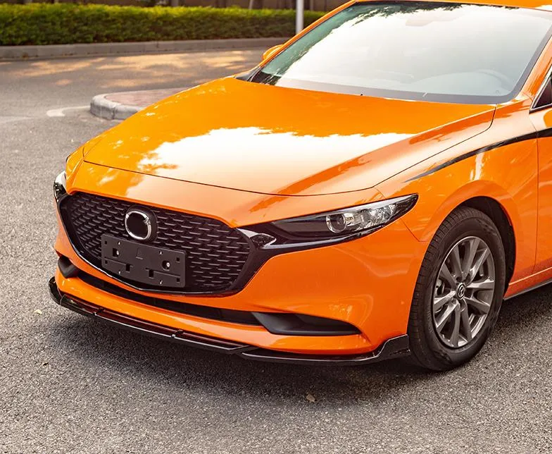 Car Front Bumper Spoiler Lip Lower Body Kit Splitter Guard Plate Trim ...