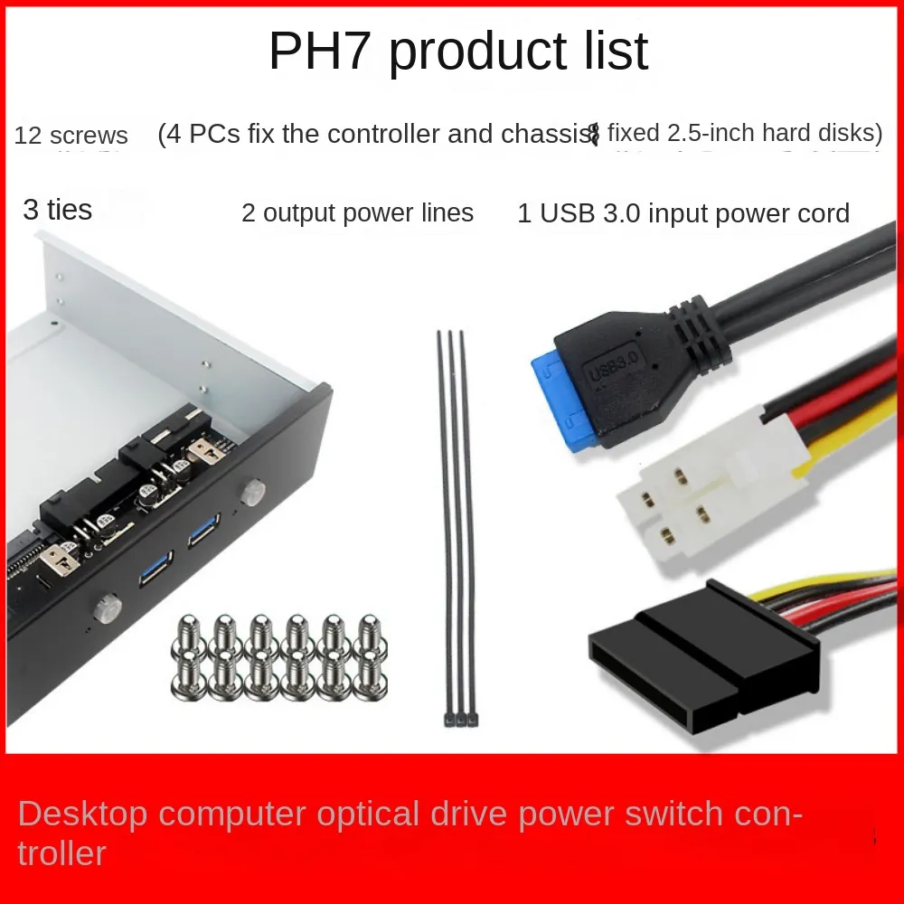DHgate.com:25 Drive Bay Expansion Kit - Front Panel USB 3.0 Ports ...