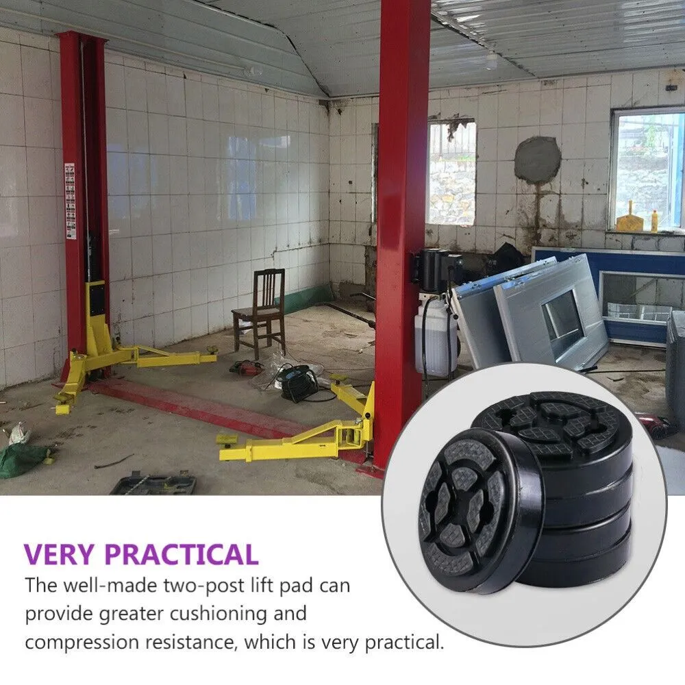 Universal Rubber Jack Pad Lift - Round/Square Arm Protectors for Cars ...