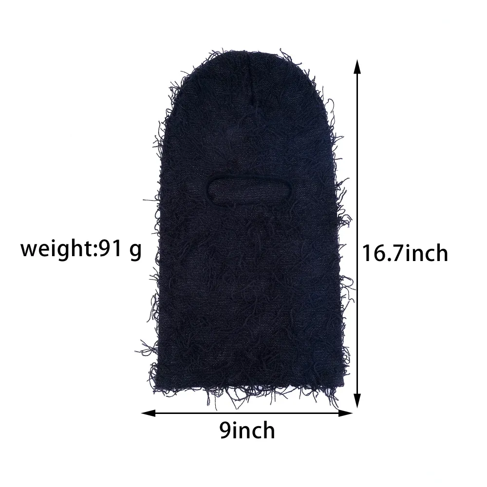 DHgate.com:Camouflage Full-Face Shiesty Balaclava: Distressed Knitted ...