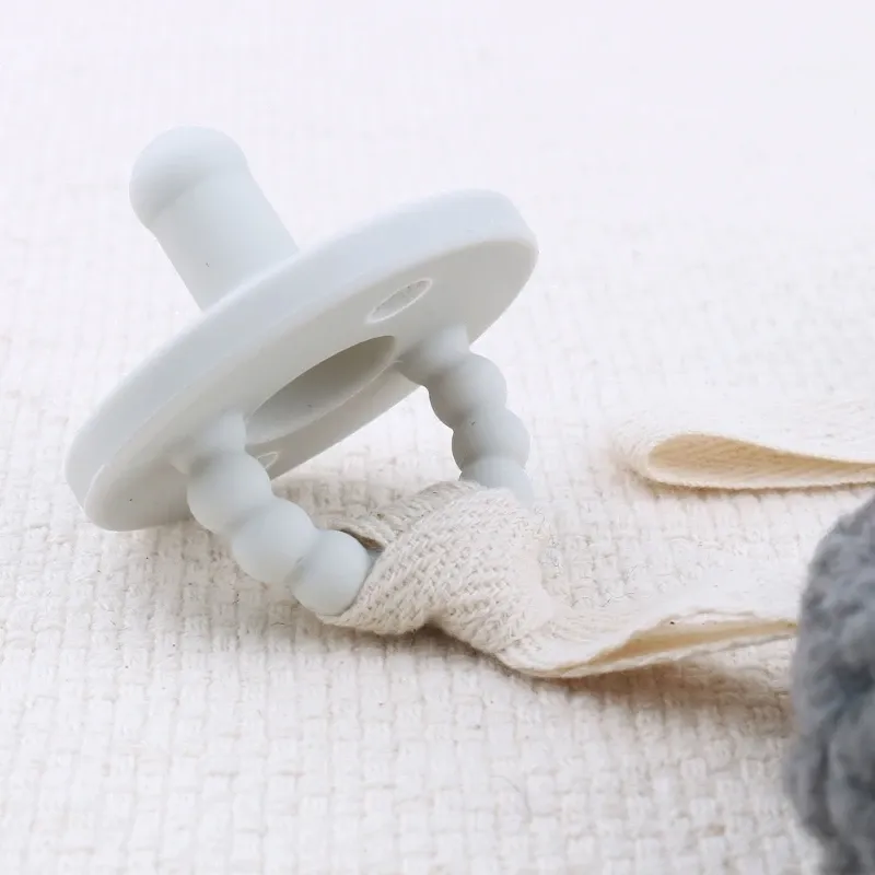 Baby Pacifier Clip - Plush Toy Soother Holder, Teether Chain, Dummy ...