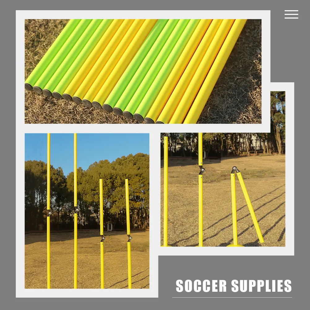 Football Agility Training Rods Soccer Training Pole Agility Training ...