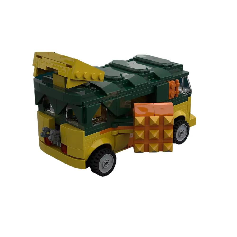 MOC Blocks Building Kit Model 90s Teenaged Mutanted Ninjaed Turtlesss ...