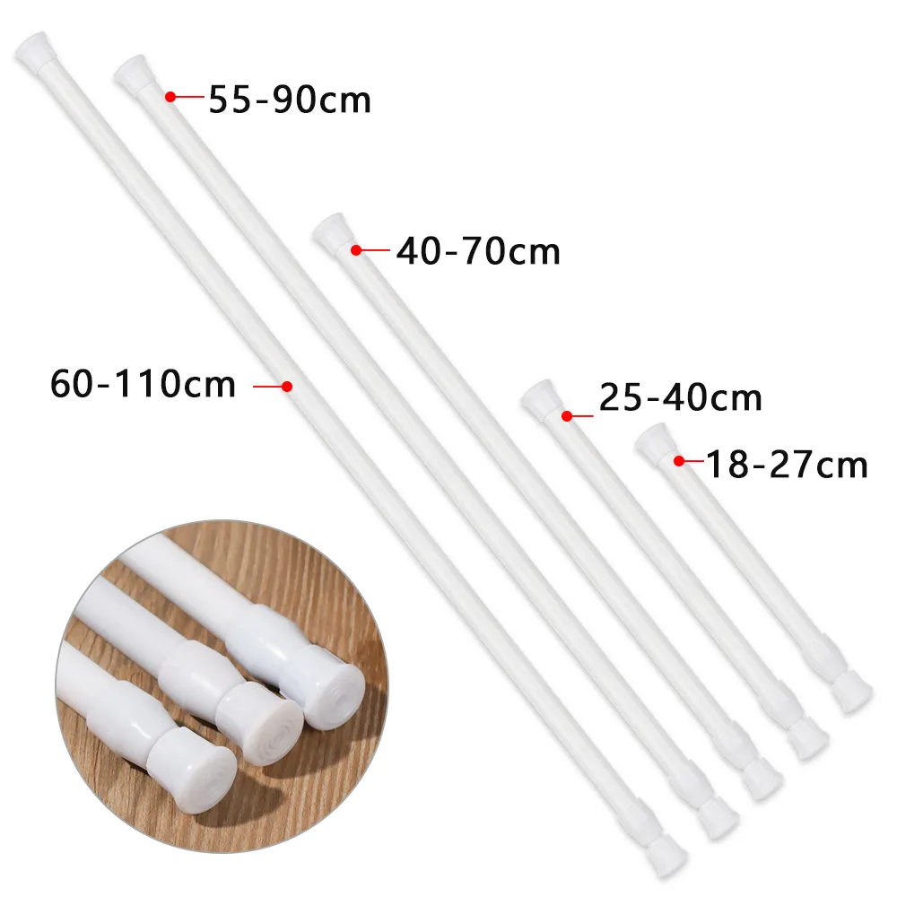 Extendable Tension Rod: Multi Purpose Spring Loaded Telescopic Pole For ...