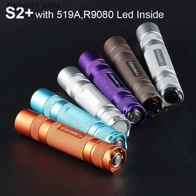 Miniature LED Torches: High-Powered 18650 Flashlight - Compact, Bright ...