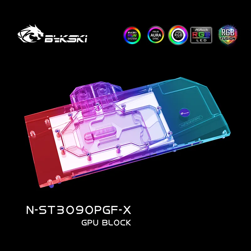 External Water Cooling PC GPU Block For Zotac RTX 3090/3080 Ti PC ...