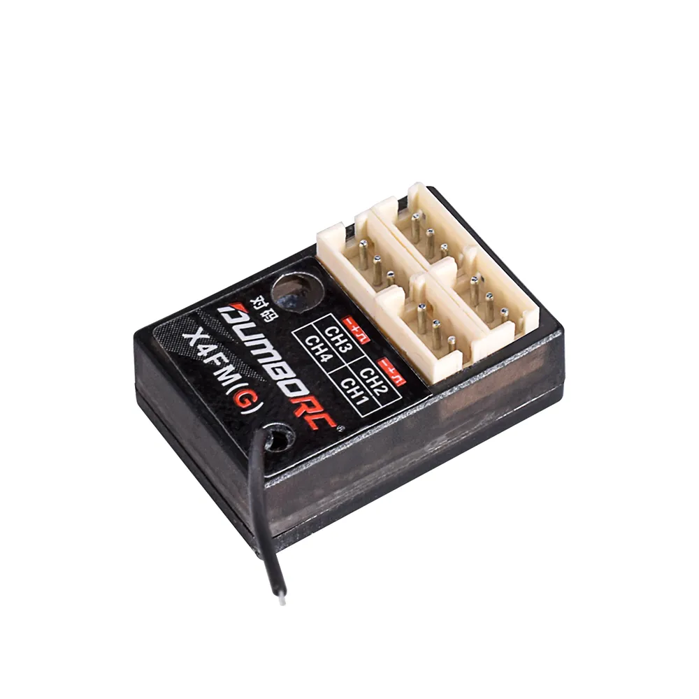 4-CH Mini Receiver X4FM/X4FMG with Gyro DumboRC PWM Receiver for X4 X5P ...
