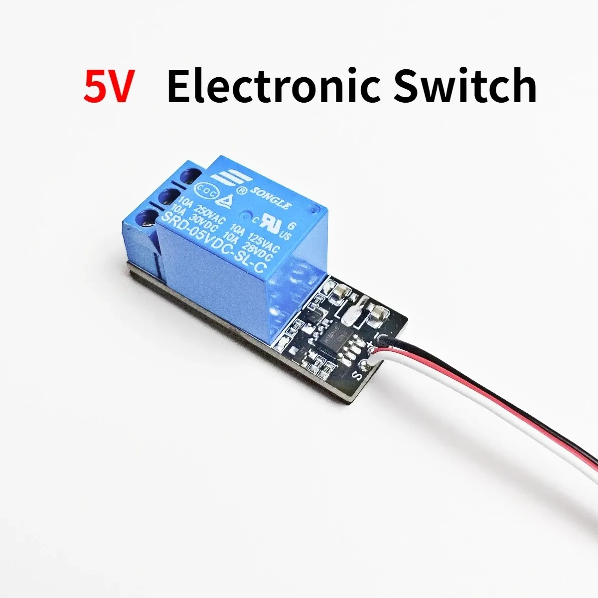 Wholesale 10A 5V/10V Electronic Switch RM Relay Module Transmitter ...