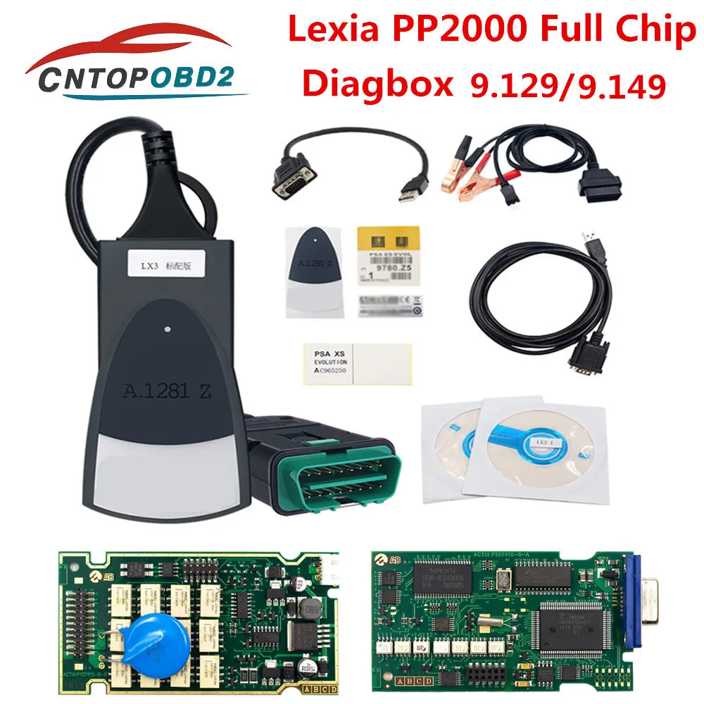 DHgate.com:2024 Lexia 3 Diagbox 9.129/9.149 Lexia3 PP2000 Full Chip ...