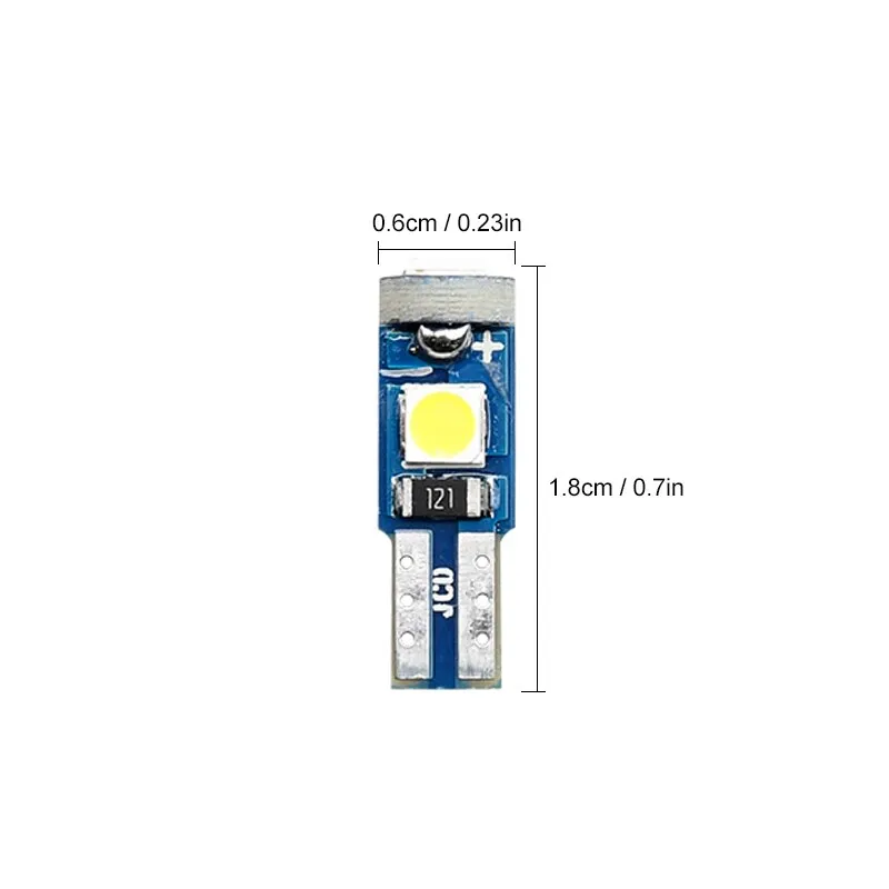 DHgate.com:10x T5 LED Car Interior Lights, Ultra Bright 3030 SMD Wedge ...