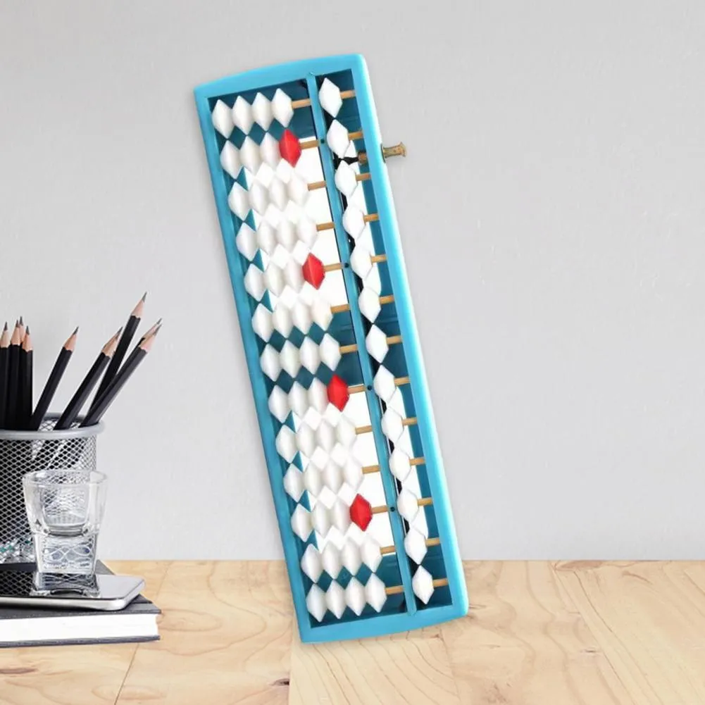 Portable Abacus for Kids - Beginner Math Learning Tool, Classic Bead ...