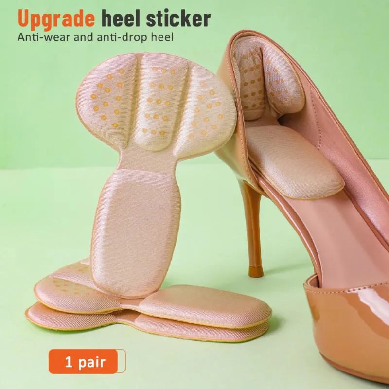 Adhesive Heel Pads for Womens Sport Shoes Adjustable Size Back of Heel ...