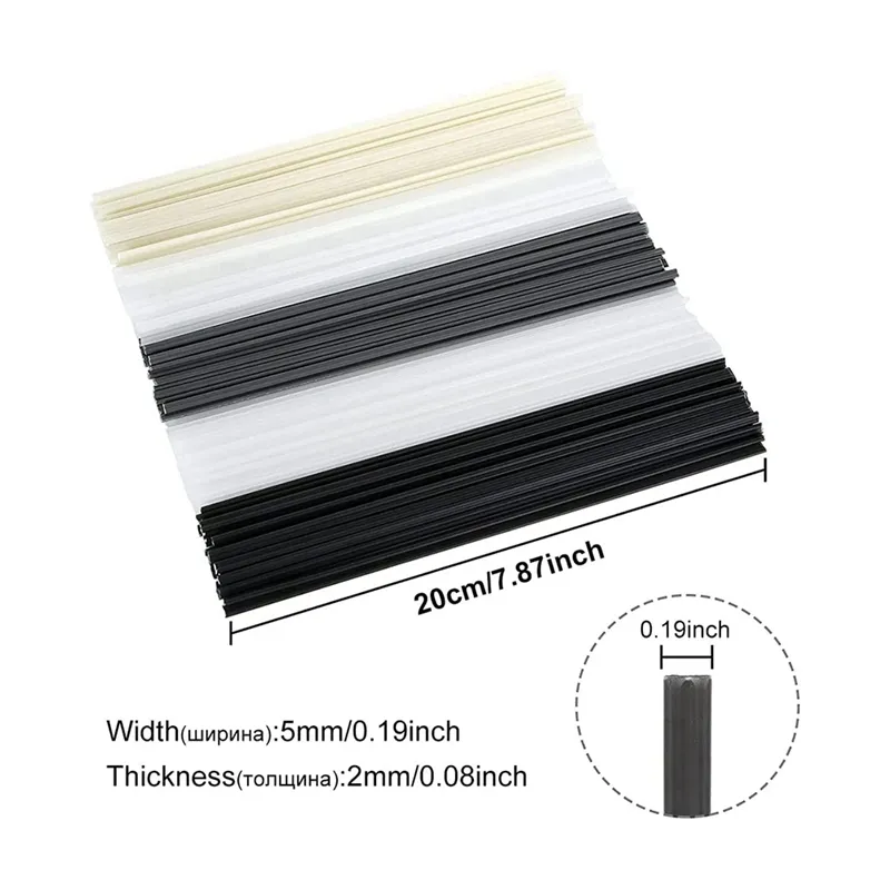 Plastic Welding Kit Assorted Plastic Welding Rods PP PU ABS PE TPO PA ...