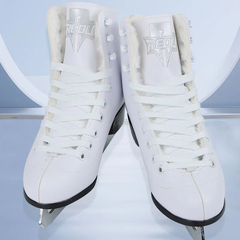 DHgate.com:Winter Kids Inline Skates: Warm Faux Leather Ice Roller ...