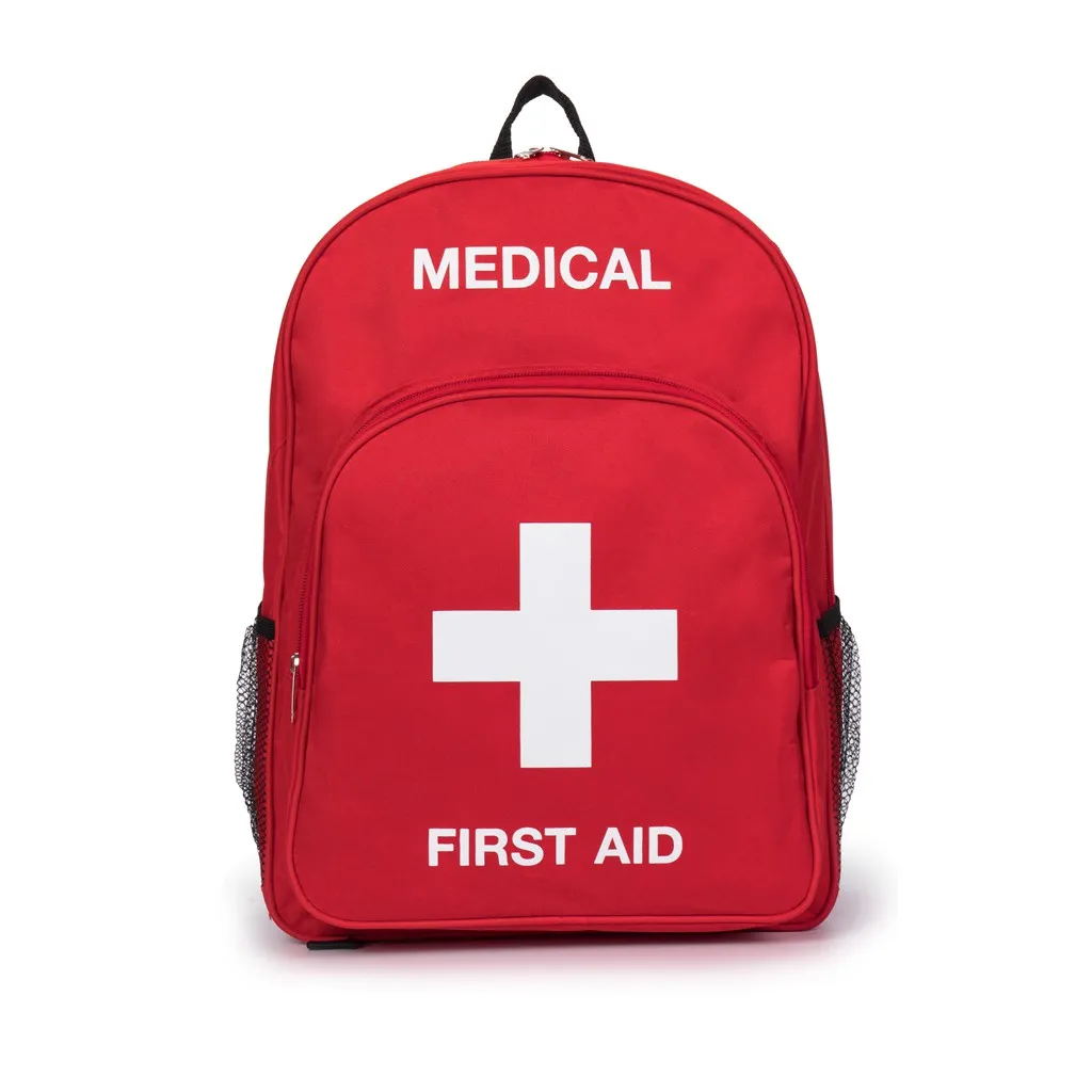 DHgate.com:Emergency Red First Aid Backpack with Empty Medical Bag for ...