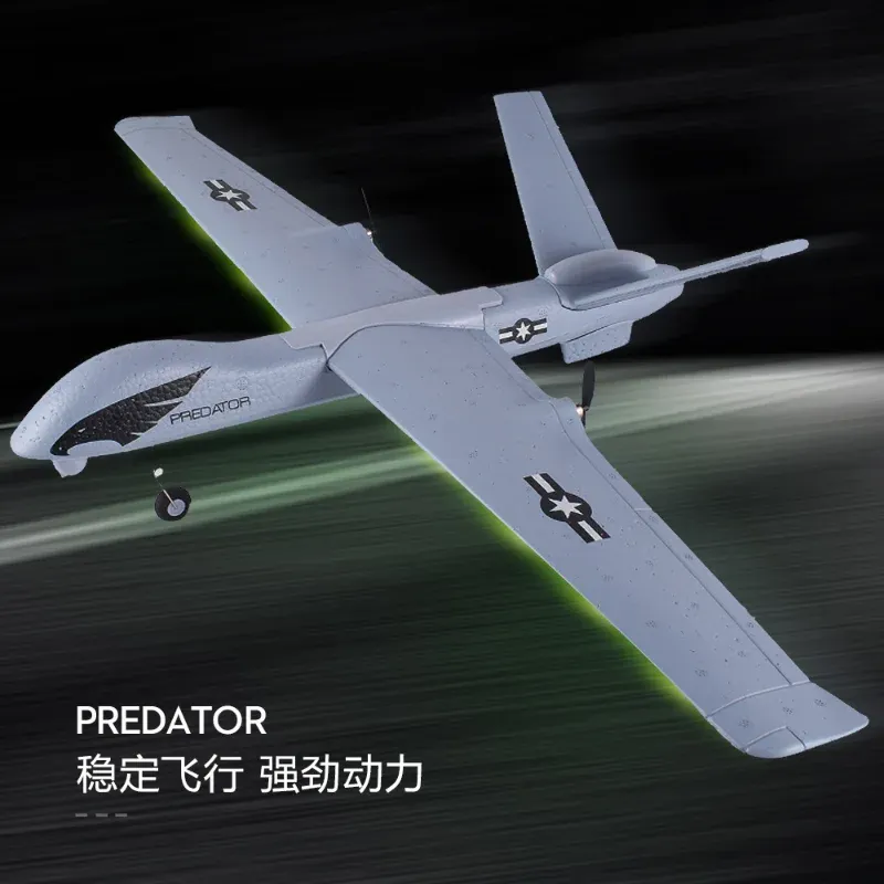 2.4G 2CH Predator Z51/Z55 RC glider plane toy with Wingspan and Foam ...
