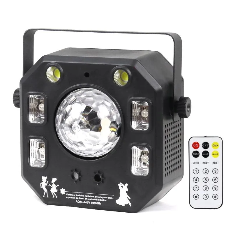 DHgate.com:2024Crystal Magic Ball: Remote Control LED Rotating Red ...