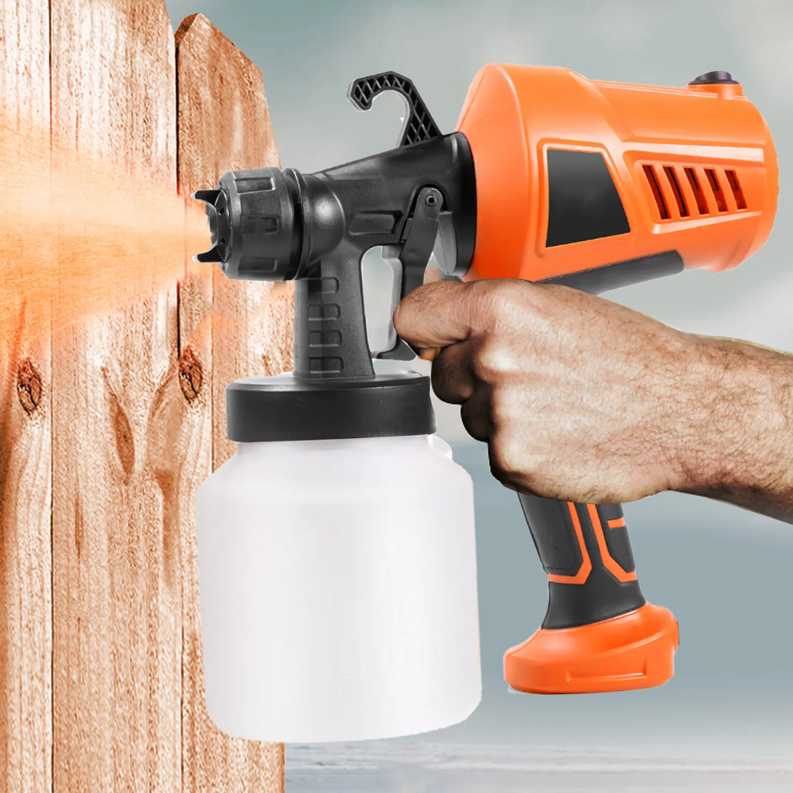 Portable High Pressure Electric Spray Foam Sprayer 500W, 800ML Capacity ...