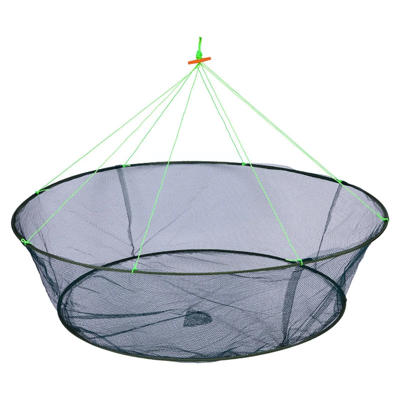 Foldable Fishing Landing Net: Drop Net for Crayfish, Shrimp, Fish, Eels ...