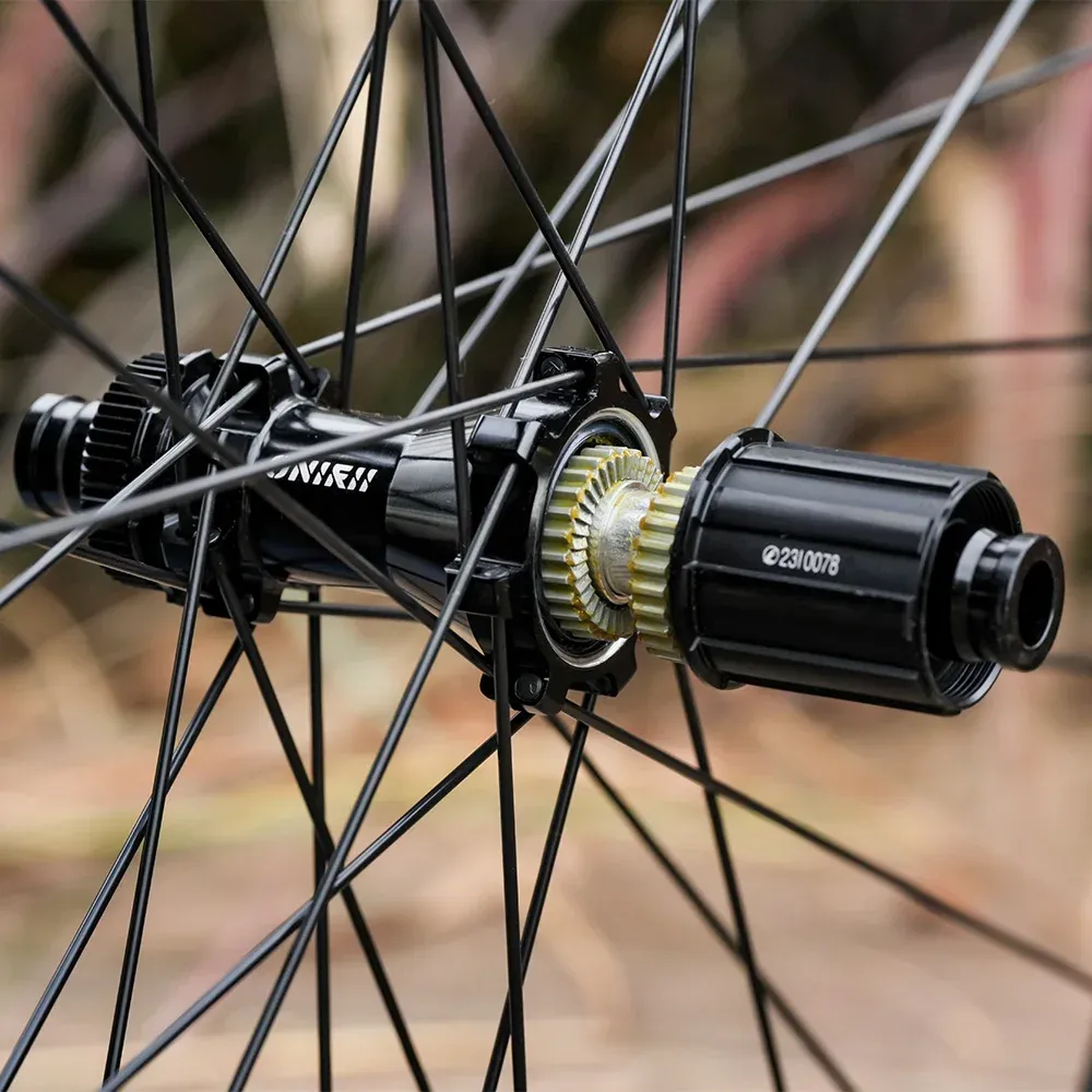 700C Aluminum Disc Brake Wheelset 12x100mm 12x142mm 28H for HG MS XD ...