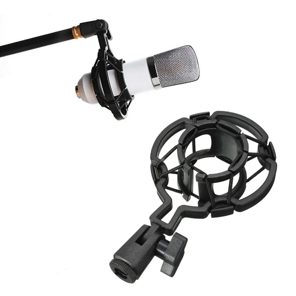 Universal Microphone Shock Mount Clip for Large Diaphragm Condenser Mic ...