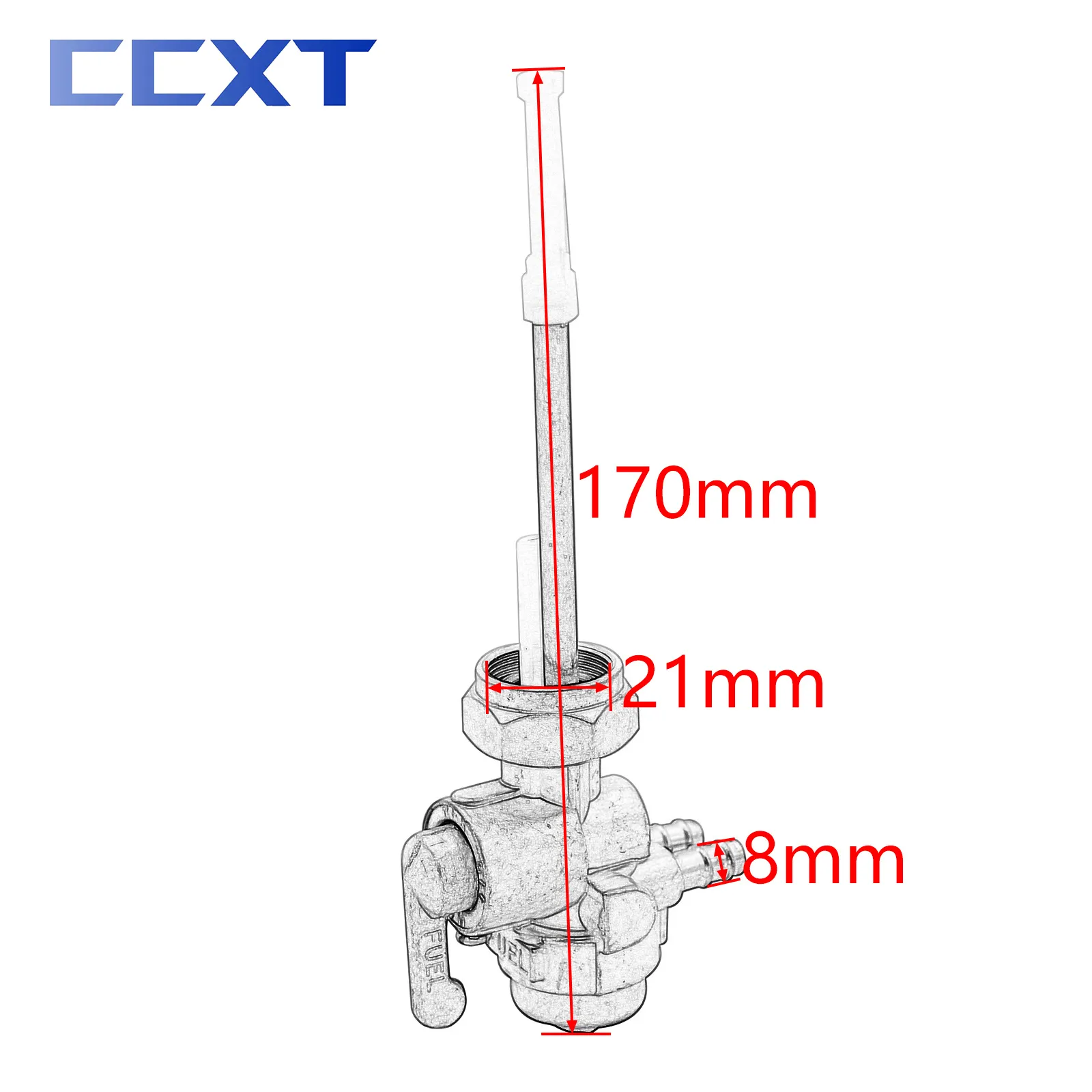 High-Quality Motorcycle Fuel Tank Switch Tap Valve for Kawasaki ...