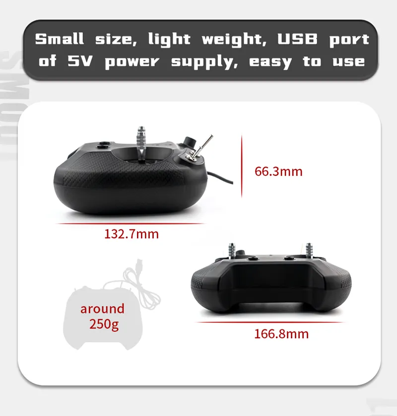 Flysky SM001 8CH RC Simulator Supporting FMS G3 to G7 Protocols for ...
